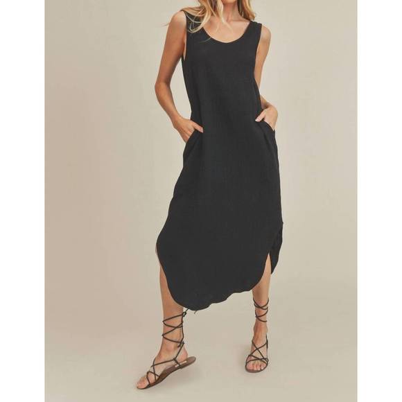 AEMI+CO | Dresses | New Aemi Co Daisy Dress In Black | Poshmark